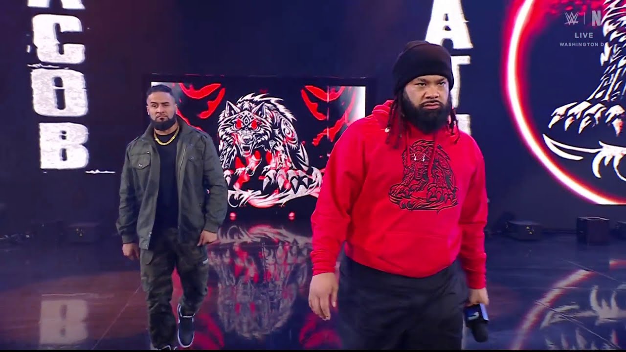 Jacob Fatu & Tama Tonga Entrance - WWE Friday Night SmackDown, February ...