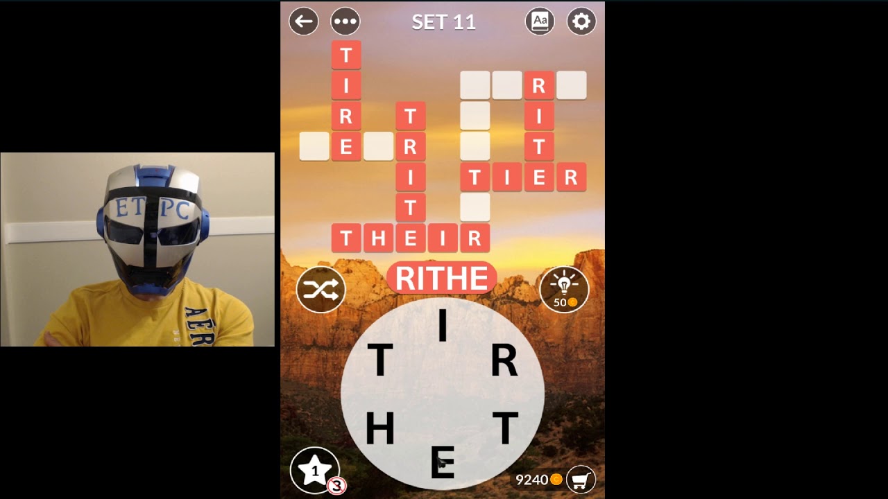WORDSCAPES SET 11 ANSWERS (WEST) masaya ang mga salita - YouTube