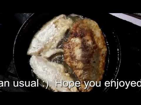 fried Blue fish - YouTube