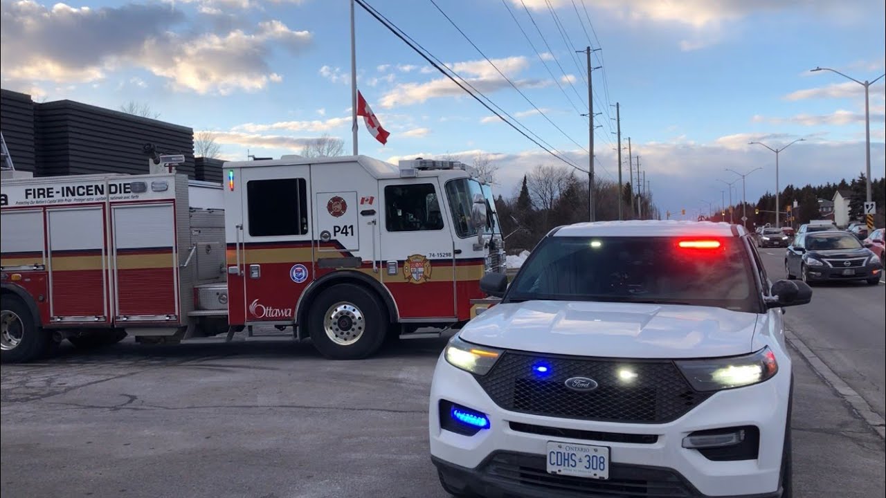 2020 FPIU Light Setup | *Exclusive* Ottawa Police Unmarked SUV Light ...