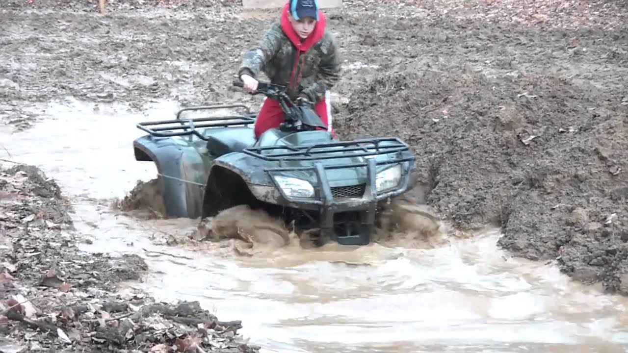 350 Rancher with 25" MudBugs - YouTube