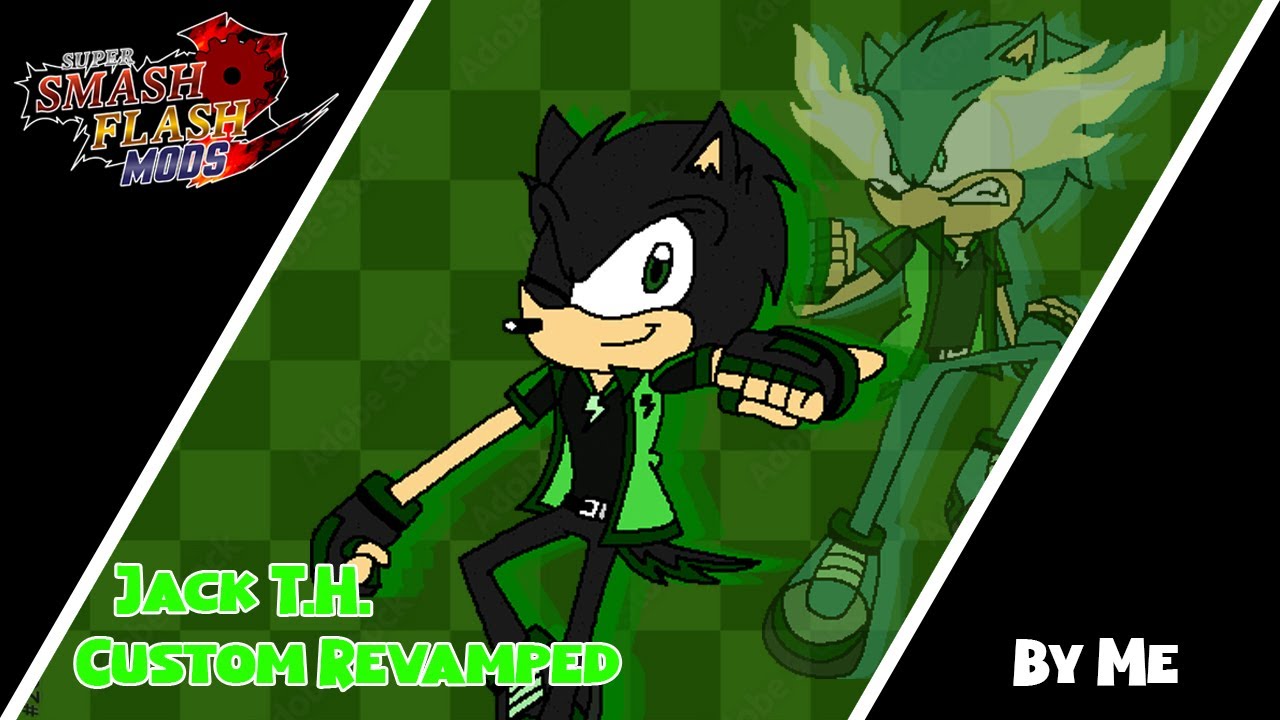 SSF2 Mods: Jack T.H. (Custom Revamped) (By Me) - YouTube