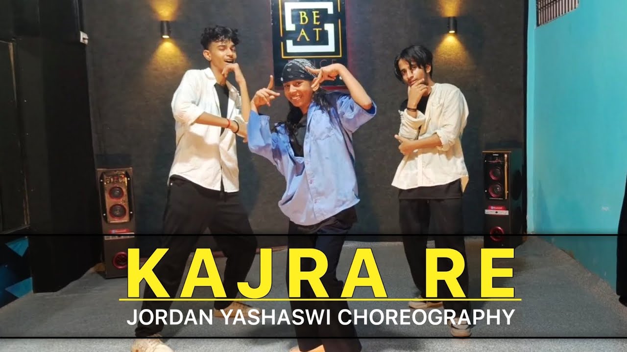 KAJRA RE | CHOREOGRAPHY BY :- @jordanyashaswi | BEAT DANCE STUDIO - YouTube