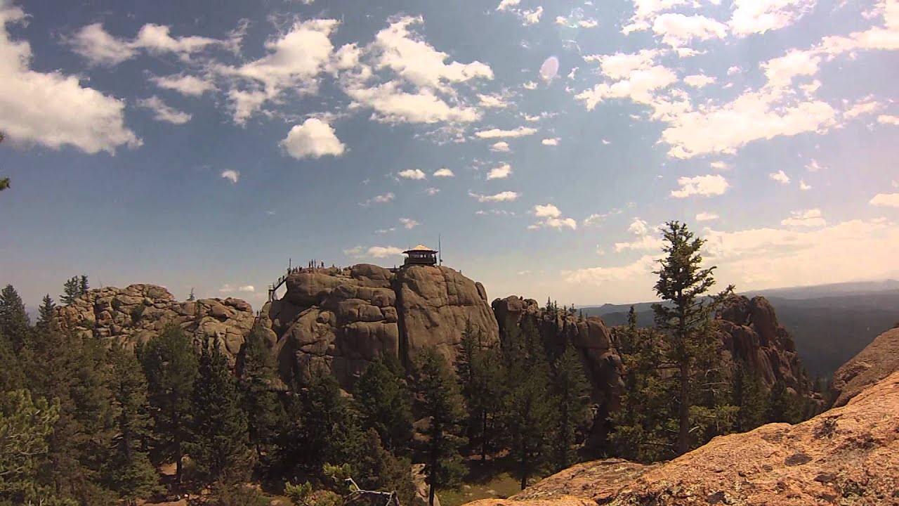 Devils Head Fire Lookout time lapse - YouTube