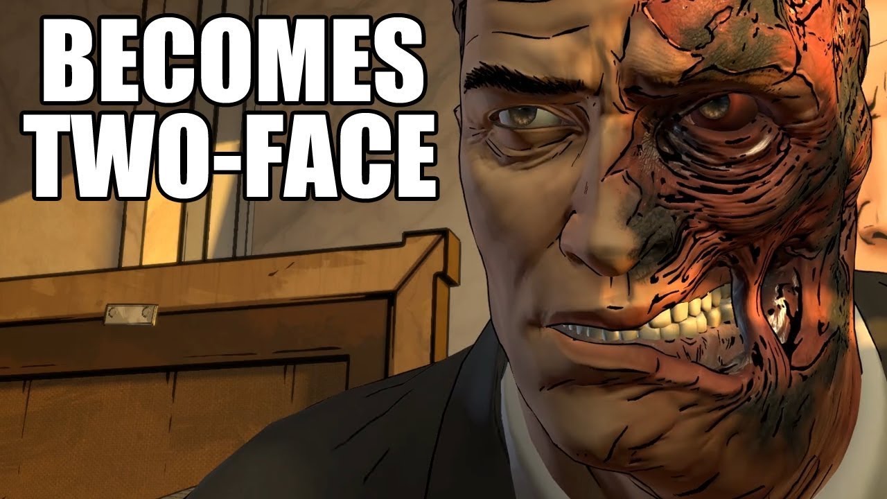 Batman The Telltale Series | Harvey Dent's Becoming Two Face - YouTube