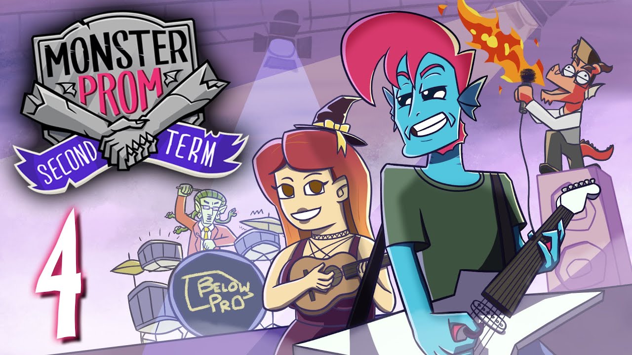 Monster Prom: Second Term || Round 8 Part 4 - Garbage Leonard || Below ...