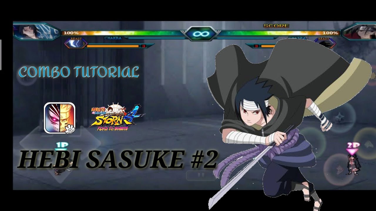 (bleach vs naruto)Sasuke hebi #2 combo tutorial - YouTube