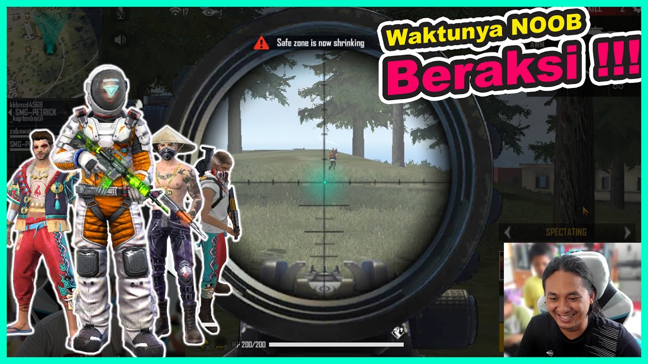 Papa Praya FreeFire Mabar Bersama Praya Brother & Para Bocil - YouTube
