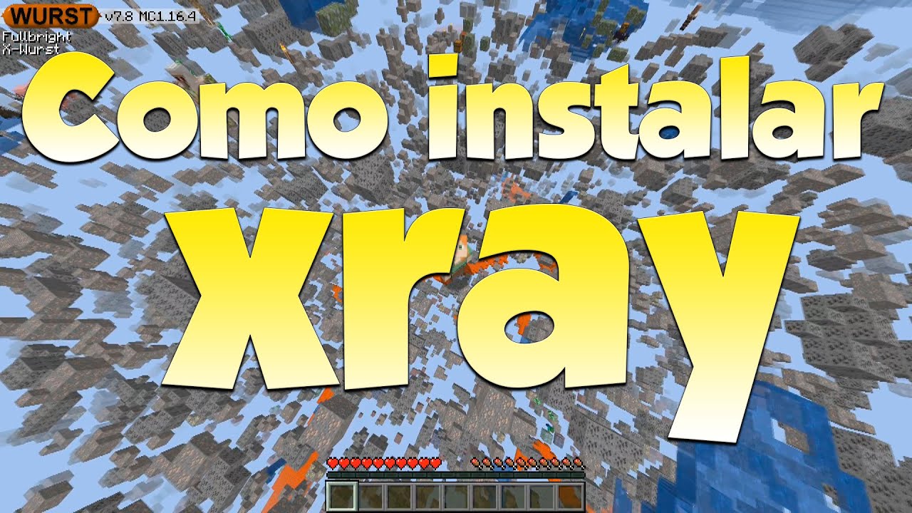 como INSTALAR X-RAY en MINECRAFT (WURST HACK) - YouTube