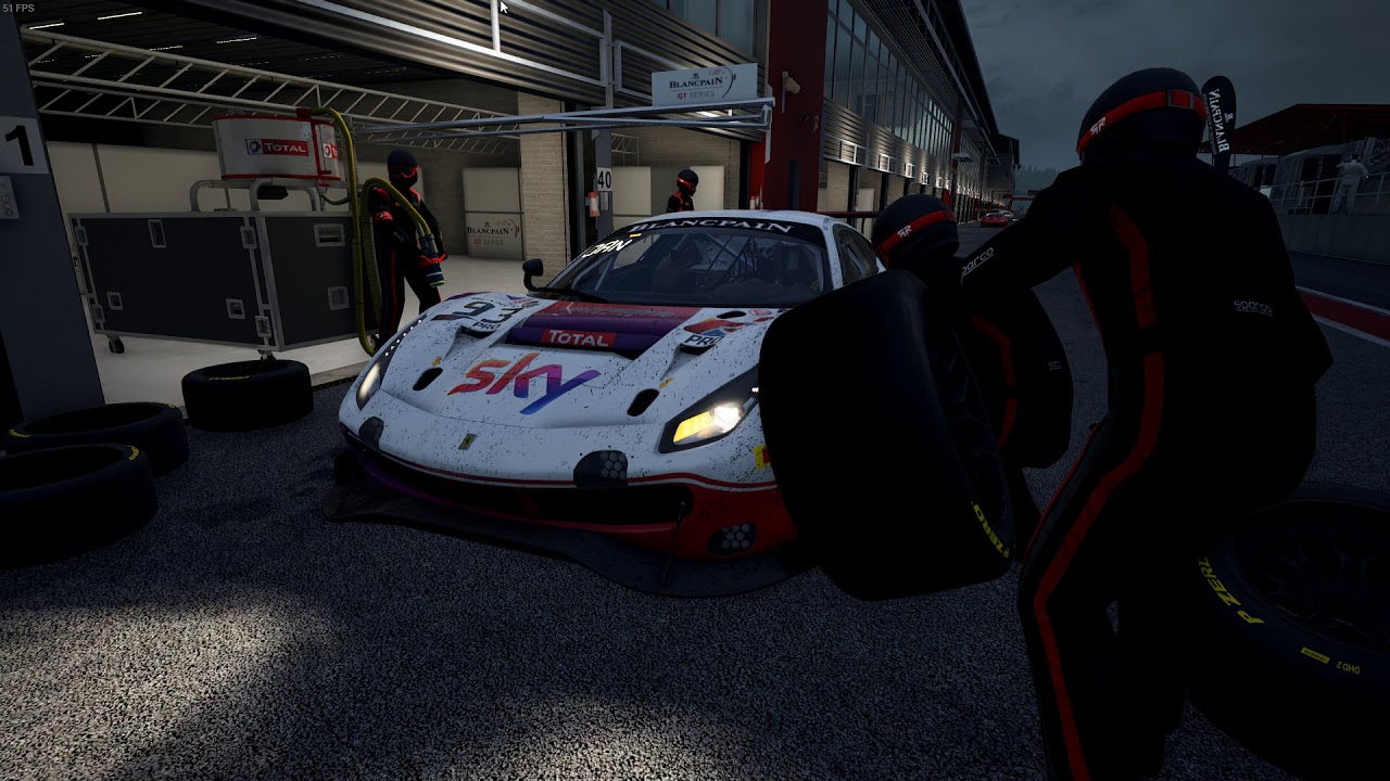 Assetto Corsa Competizione - Pit stop - YouTube