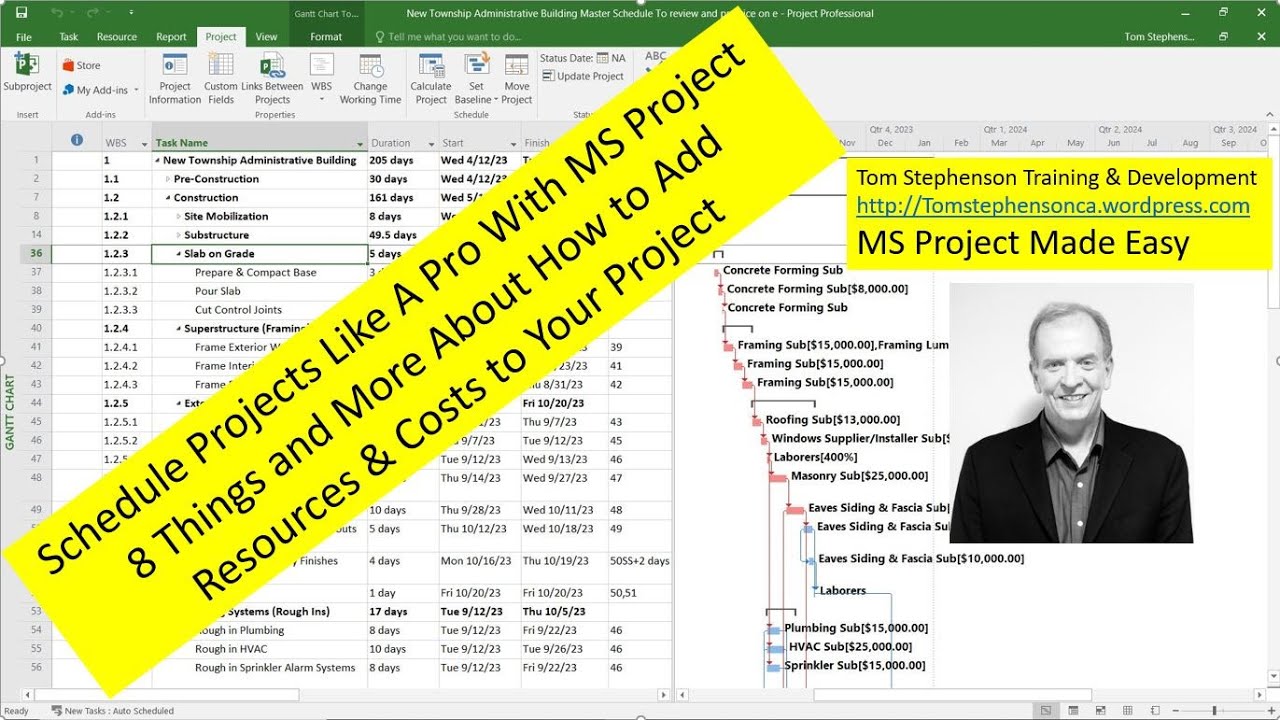 8 Things More On How To Add Resources And Costs To Your Project MS 8 Things More On How To Add Resources And Costs To Your Project MS