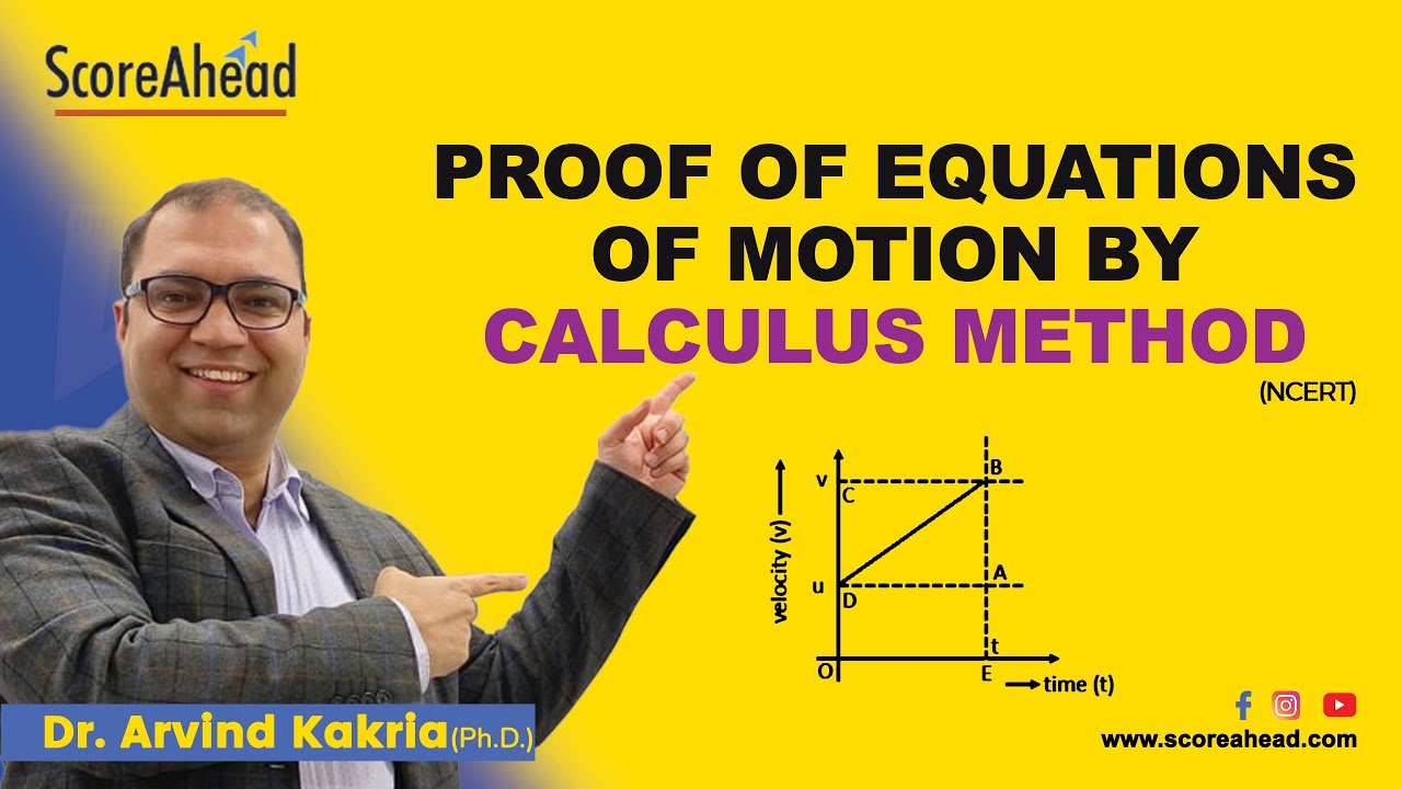 Equation Of Motion By Calculus Method YouTube Equation Of Motion By Calculus Method YouTube