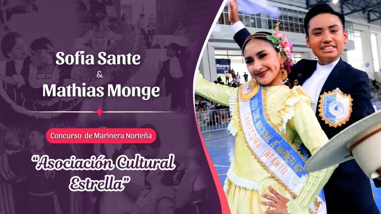 ENTREGA DE CAMPEONATO 💃 Sofia Sante y Mathias Monge🕺 | Asociación Cultural Estrella ️ - YouTube