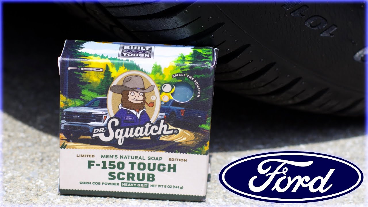 F-150 TOUGH SCRUB | Dr. Squatch | Ford Soap Review - YouTube