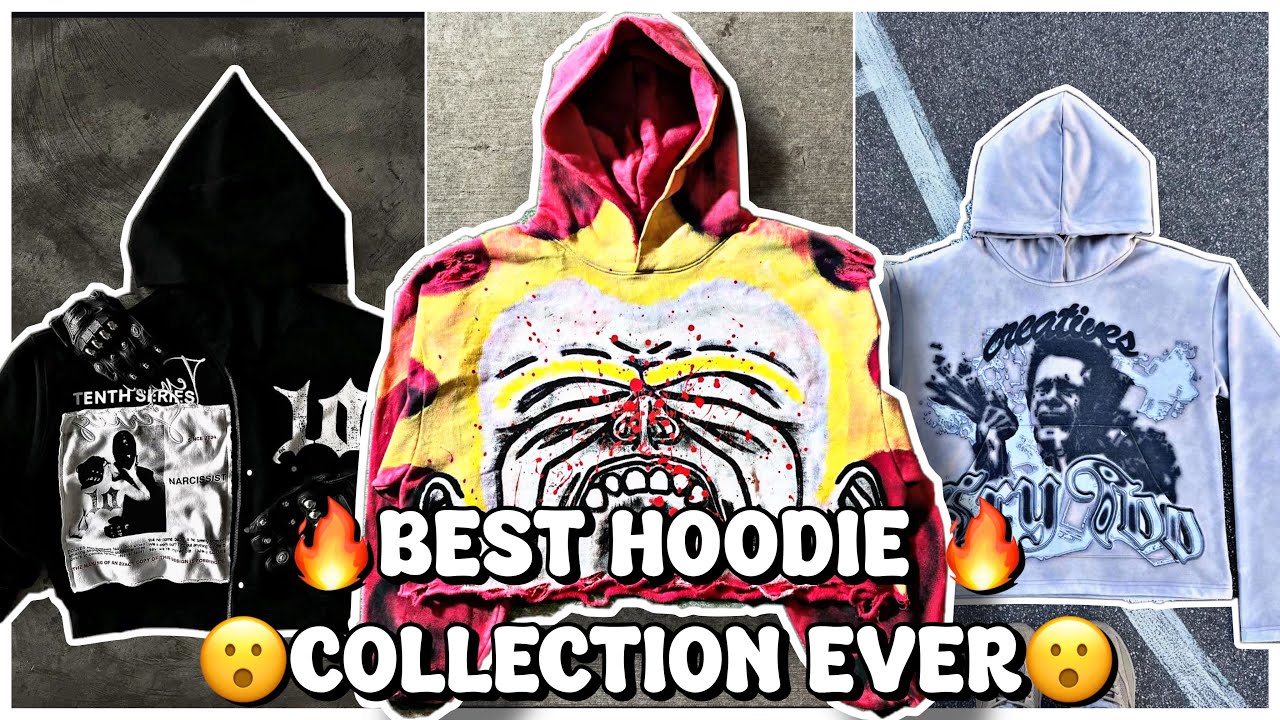 MY 5K HOODIE COLLECTION | BEST PLACES TO BUY HOODIES | STREETWEAR ...