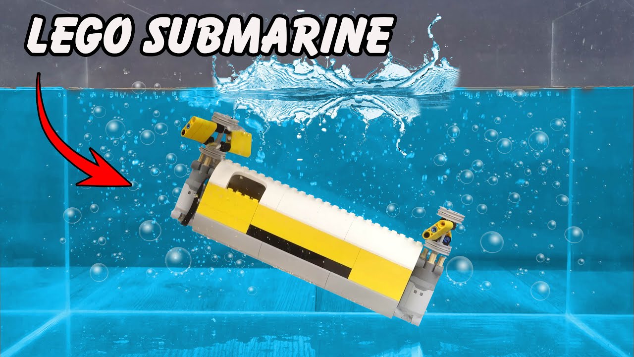 Build & Test 3 LEGO Submarine Versions - YouTube
