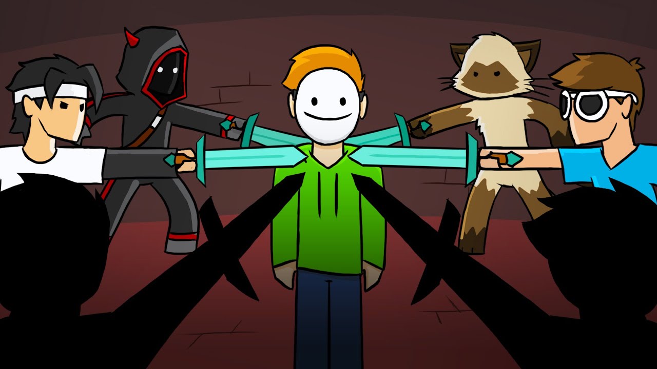 2 Hours of Dream: Minecraft Manhunt ANIMATED - FINALE - YouTube