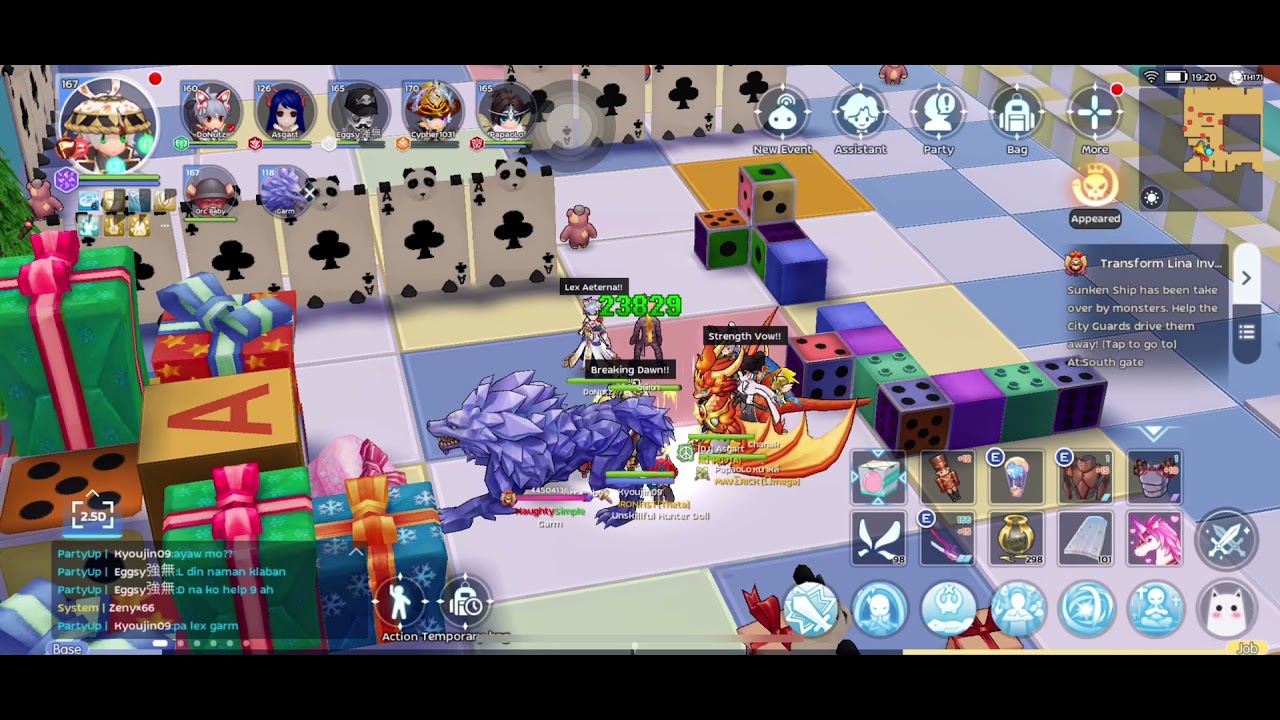 Ragnarok Mobile El server ninja AA build - YouTube