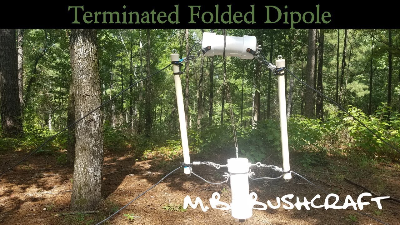 Terminated Folded Dipole Antenna t2fd - YouTube