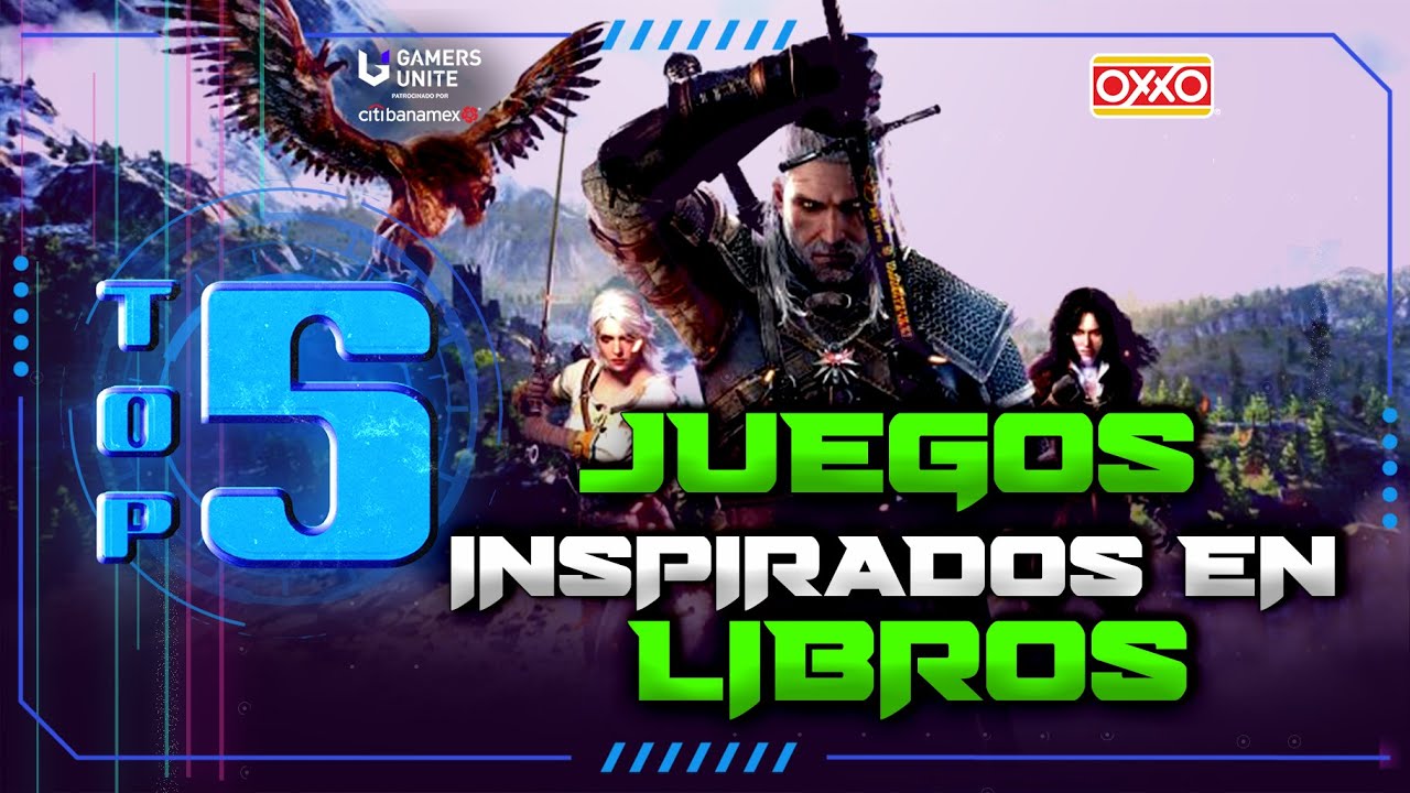🔫 TOP 5: Juegos inspirados en libros - YouTube