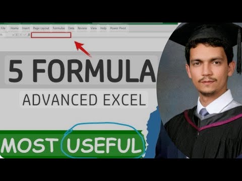 OMG 😳😳 Advance excel 5 formulas I #excel #advance - YouTube