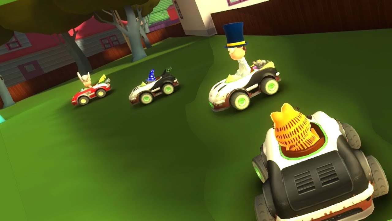 Garfield Kart Driving School Catz In the Hood - YouTube