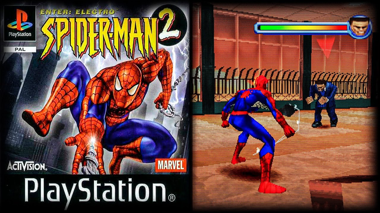 ORIGINAL TV GRAPHICS (PS1) - Spider-Man 2 - Enter : Electro - ПОЛНОЕ ...