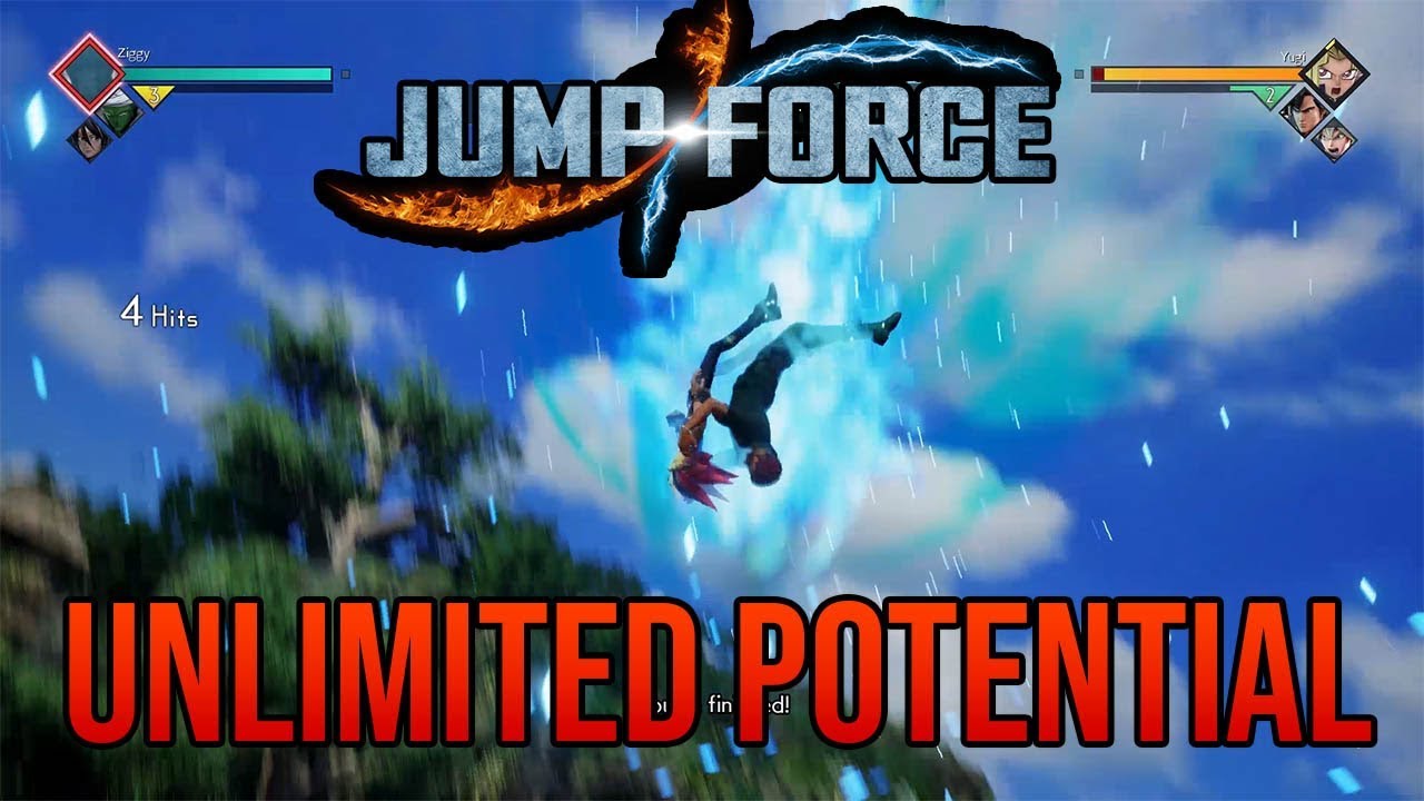 Jump Force - CaC Build Unlimited Potential - YouTube