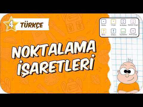 Noktalama İşaretleri 📙 4. Sınıf Türkçe #2026