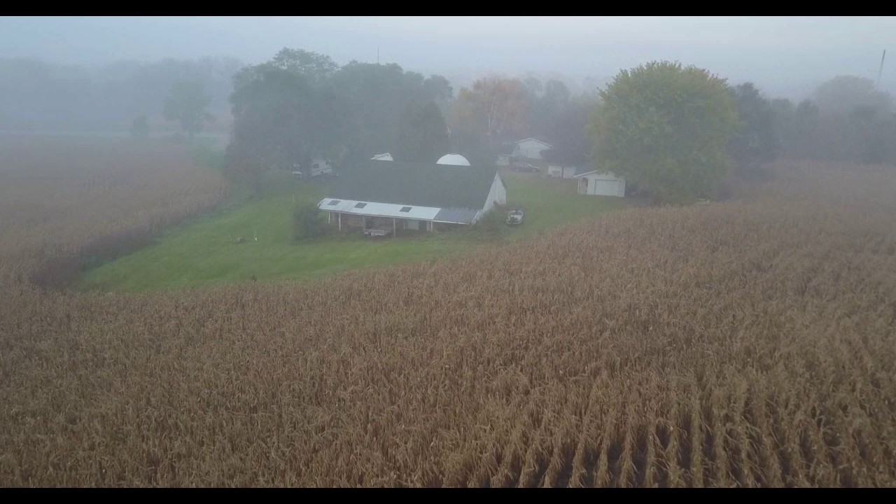 DJI Mavic Pro - October Morning Fog in Wisconsin - YouTube
