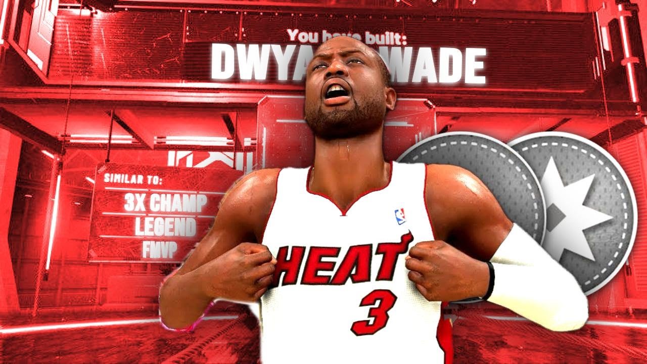 THE BEST DWYANE WADE BUILD IN NBA 2K26! INSANE 96 DUNK HOF POSTERIZER ...