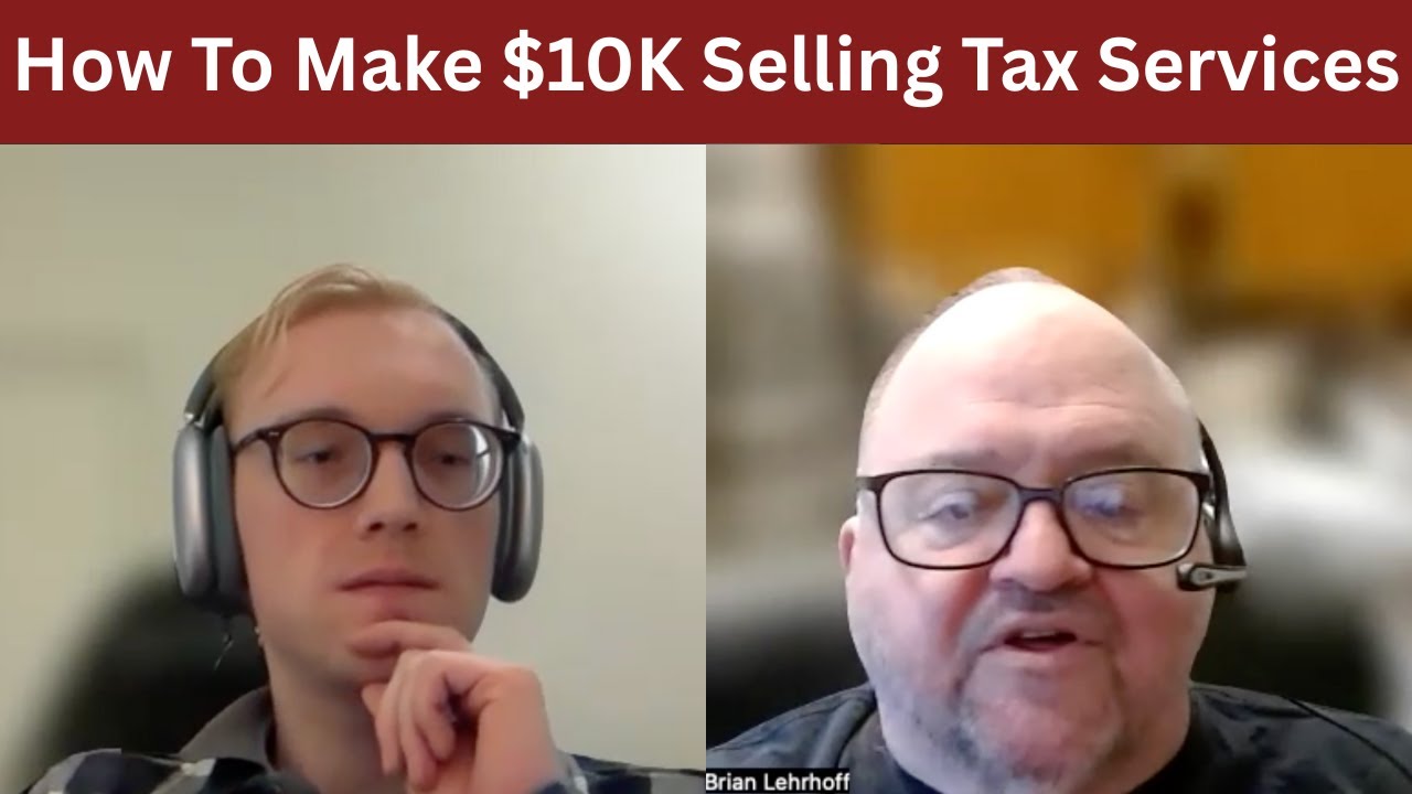 How Brian Made $10K Selling Tax Services | Client Interview - YouTube