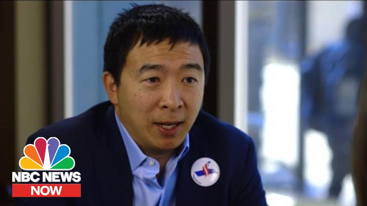 Spending The Day On The Trail With Andrew Yang | NBC News Now - YouTube
