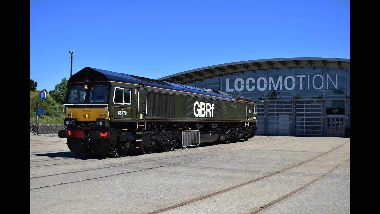 GBRF 66779 'Evening Star' At NRM Shildon 'Locomotion' [HD] - YouTube