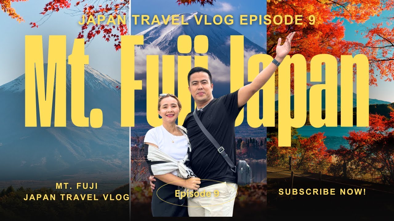 Journey to Mt. Fuji: A Breathtaking Adventure in Japan • Episode 9 of Japan Travel Vlog - YouTube