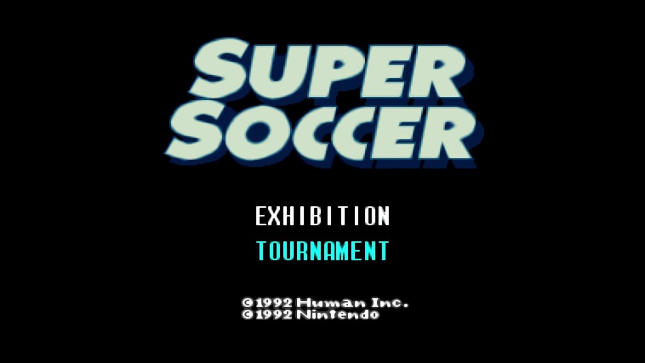 Super Soccer - Intro [SNES] - YouTube