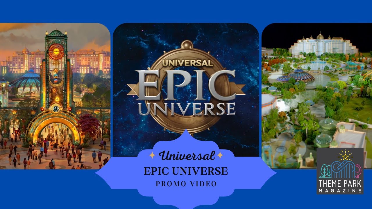Universal Epic Universe Theme Park Promo - YouTube