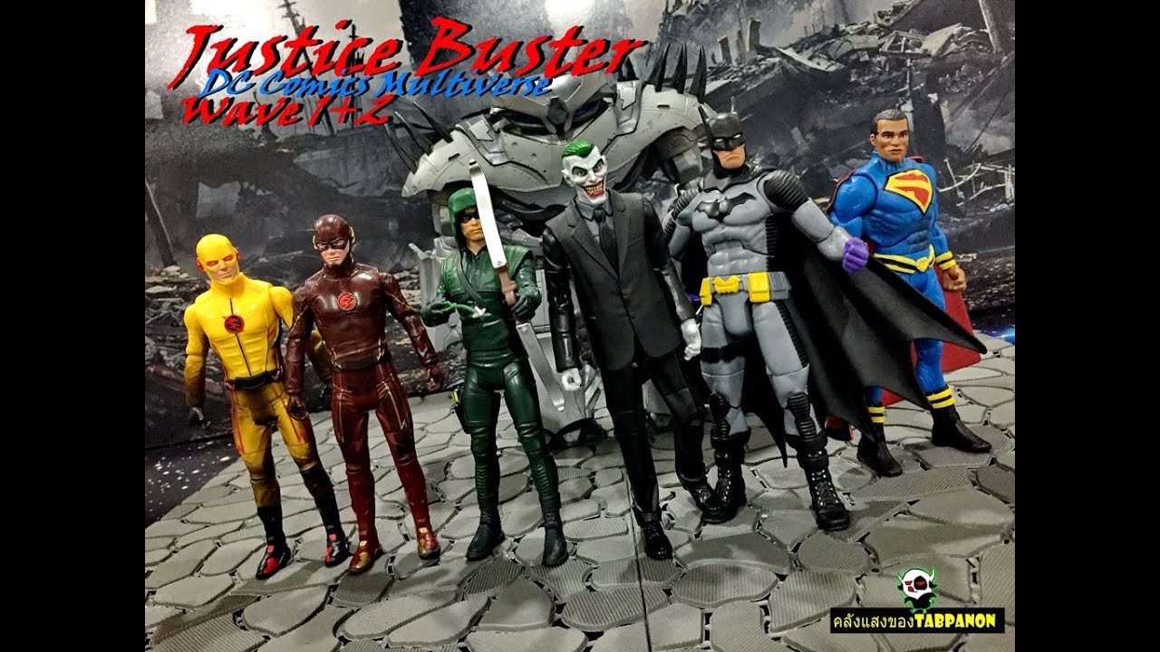 [Review] Mattel DCM - Justice Buster Wave 1+2 - YouTube