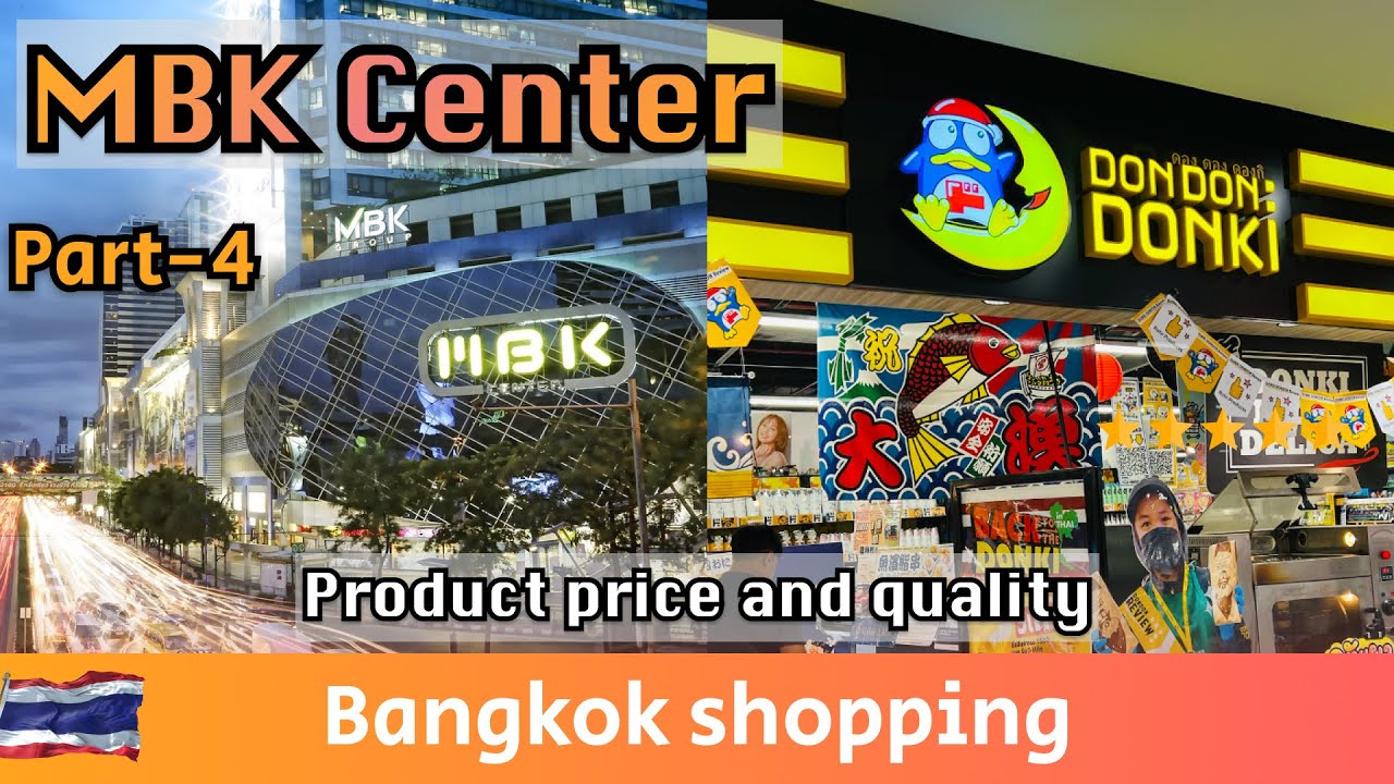 MBK Center | Bangkok Shopping Market | Part 04 | Don Don Donki Prices ...