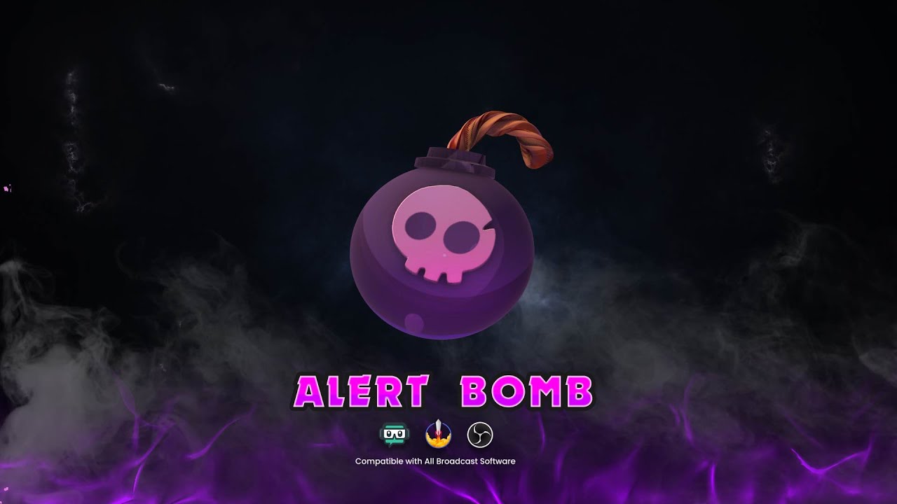 Best Custom Bomb Animated Alert For Twitch Streamer And Facebook Gaming ...