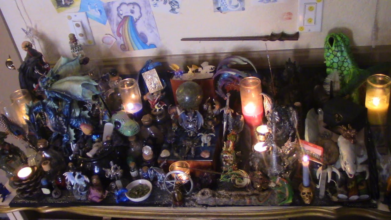 The Draconic Path: How To Create A Dragon Magick Altar 🐲 Founded By The ...