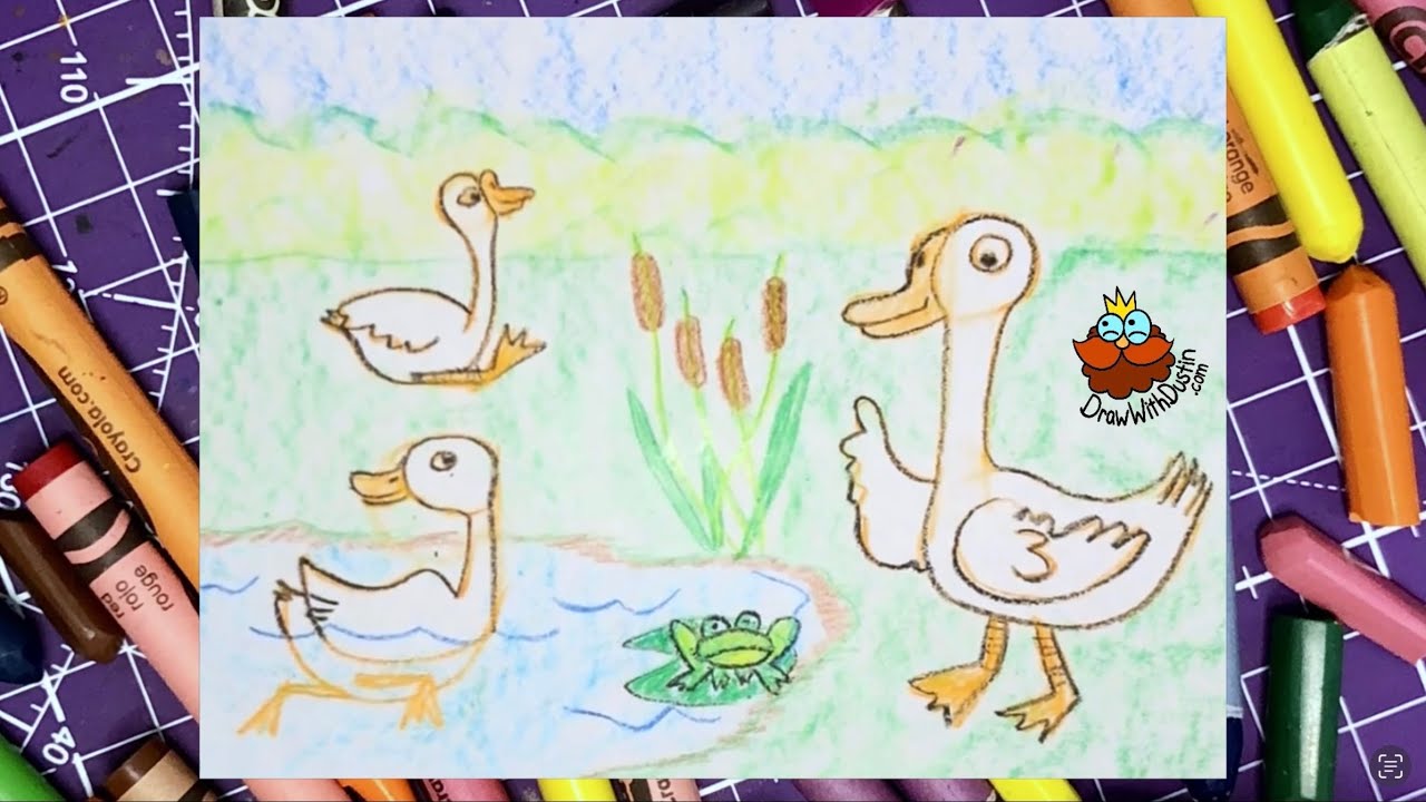 How to Draw Silly Geese with Dustin - YouTube