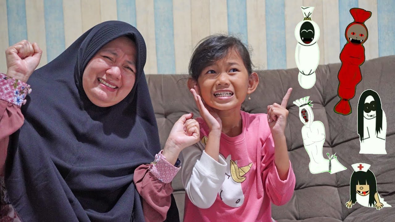 SEREM 😱 DI RUMAH KU ADA HANTU 👻 | Zein Husna - YouTube