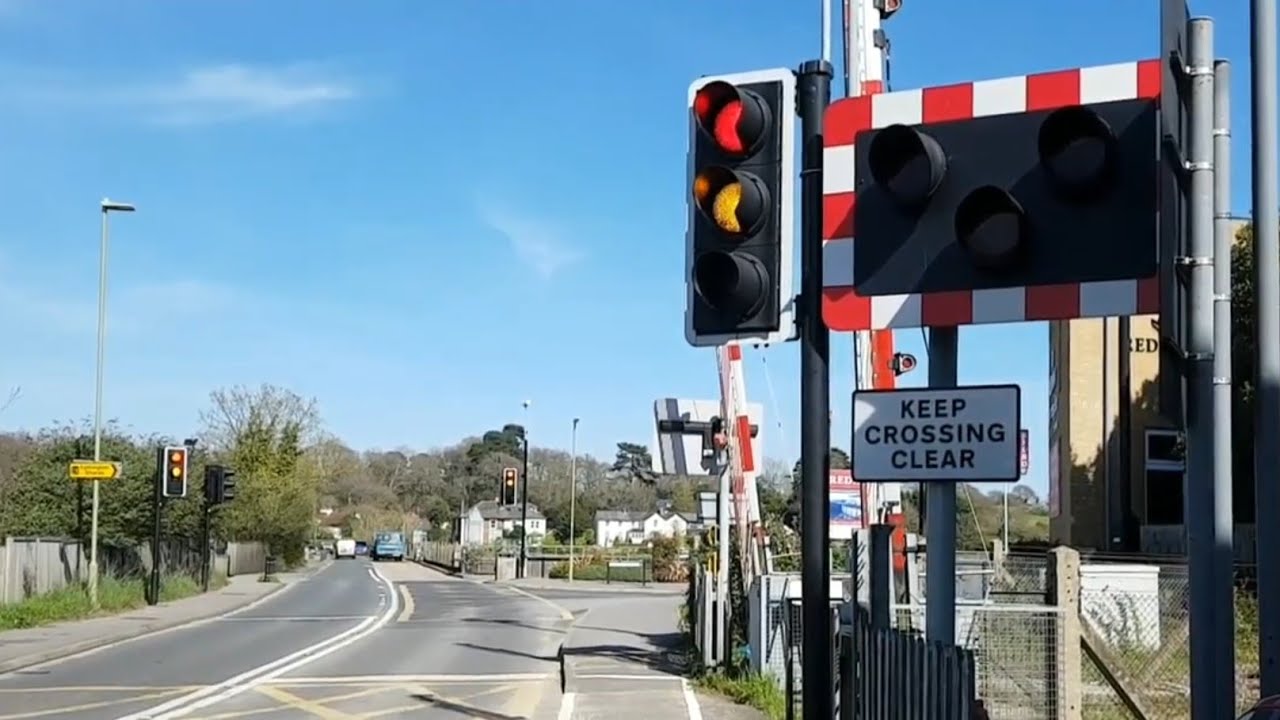 Tour of Lymington Town Level Crossing, Hampshire - YouTube