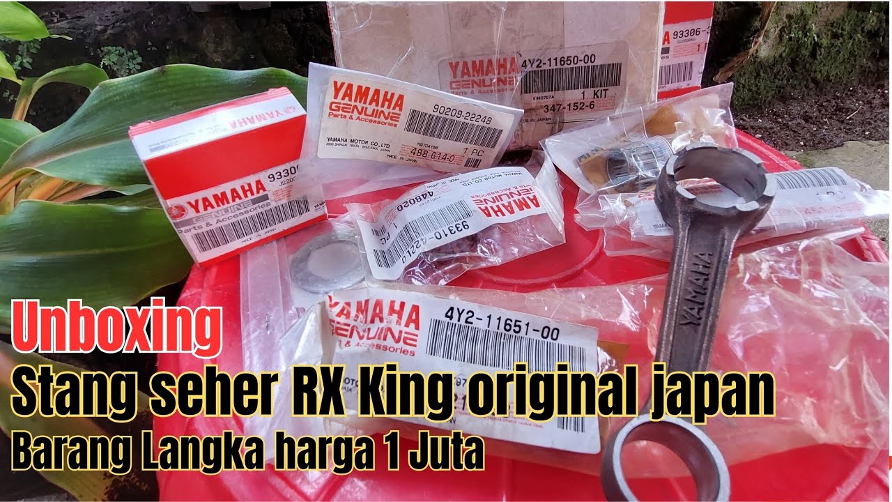 unboxing Stang Seher 1 Set Yamaha Rx King Ori Japan 4Y2 - YouTube