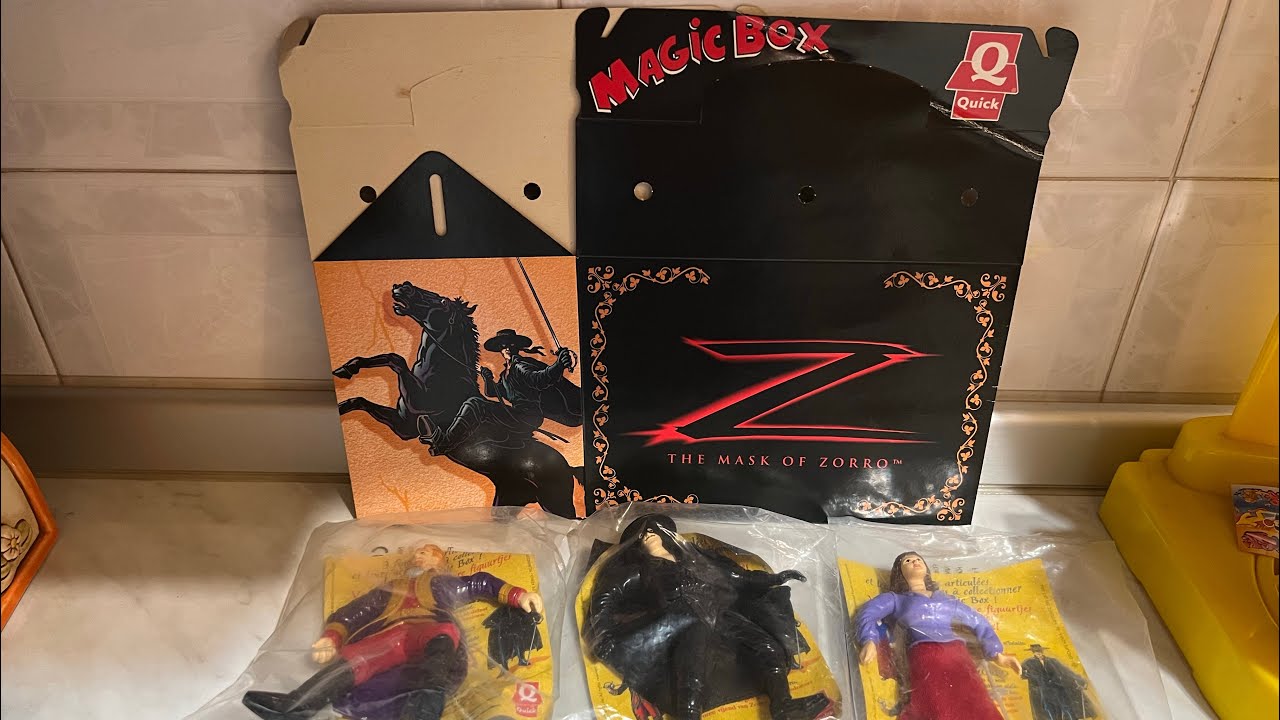 Quick Magic Box - Zorro full set serie completa - YouTube