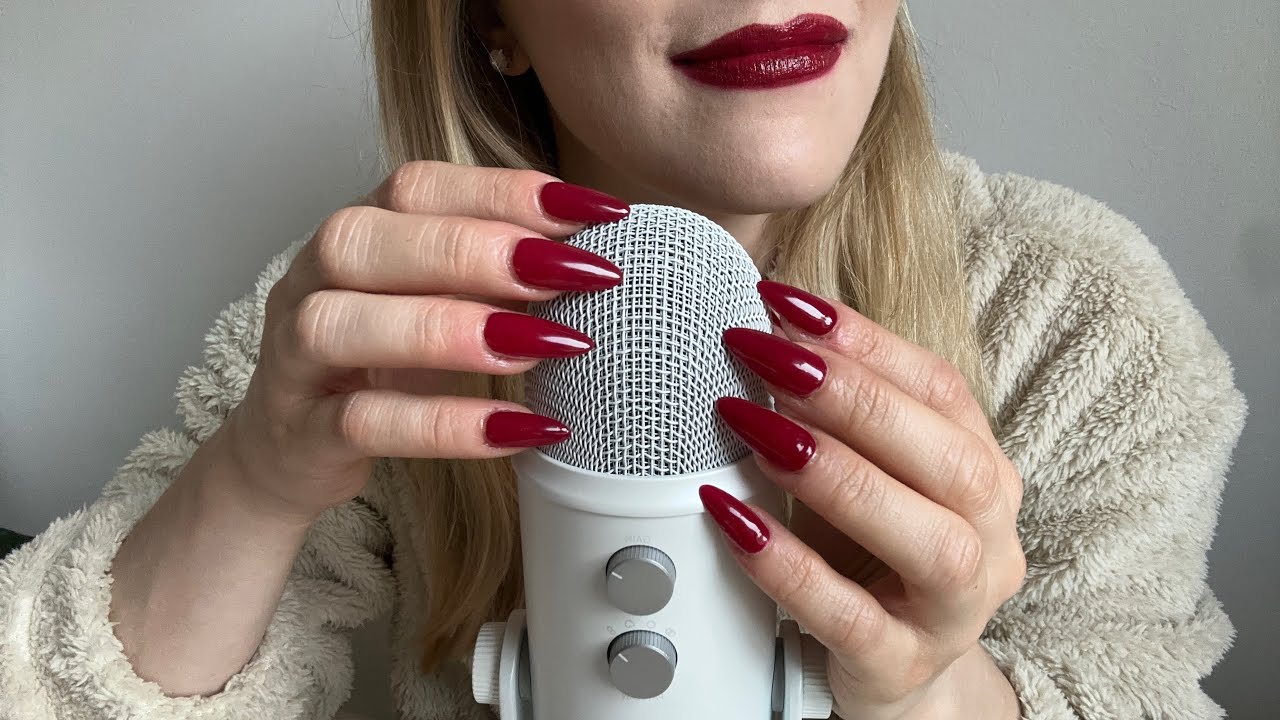 Asmr Mic Scratching And Tapping On Bare Mic Foam Cover And Fluffy Cover