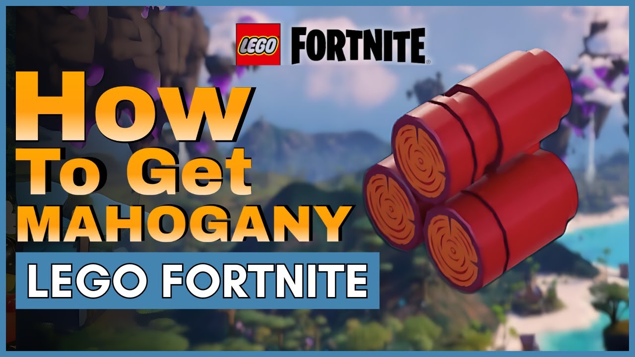 How to Get Mahogany In Lego Fortnite Lost Isles - YouTube
