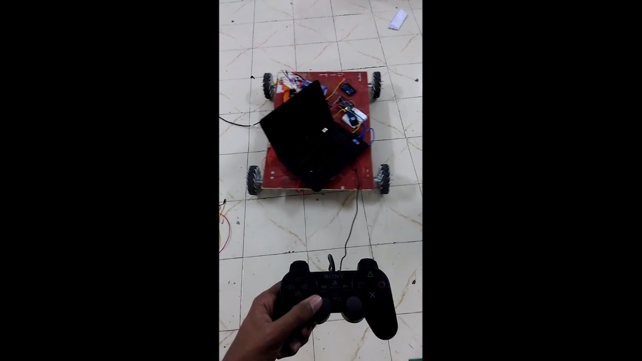 4 Wheel Drive || MECANUM Wheel using PS2 Controller - YouTube