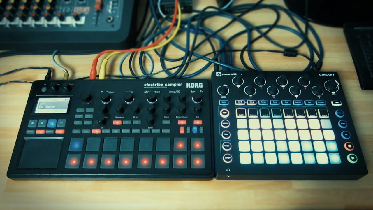 WFZ Project - Winterest - PERFORMED with KORG ELECTRIBE 2s HACKTRIBE ...